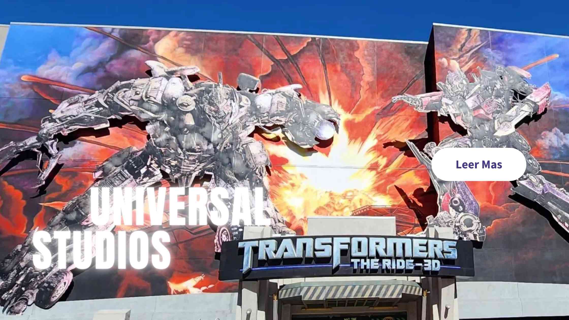 Transformers en Universal Studios Hollywood
